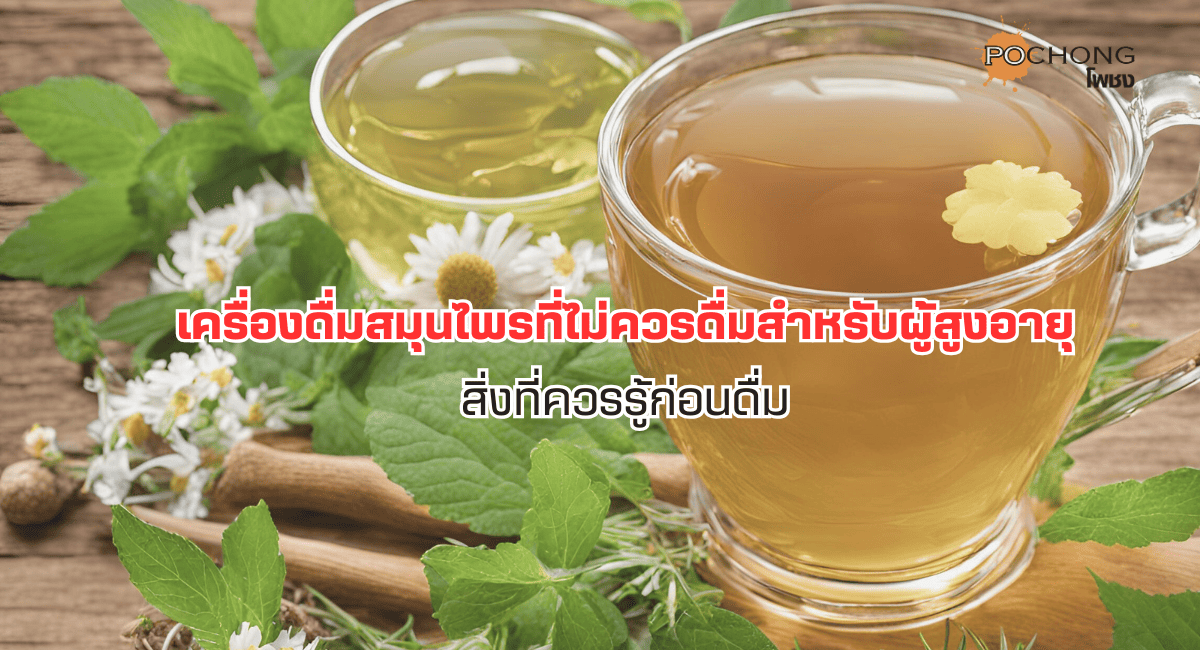 เครื่องดื่มสมุนไพร ที่ไม่ควรดื่มสำหรับผู้สูงอายุ : สิ่งที่ควรรู้ก่อน ...